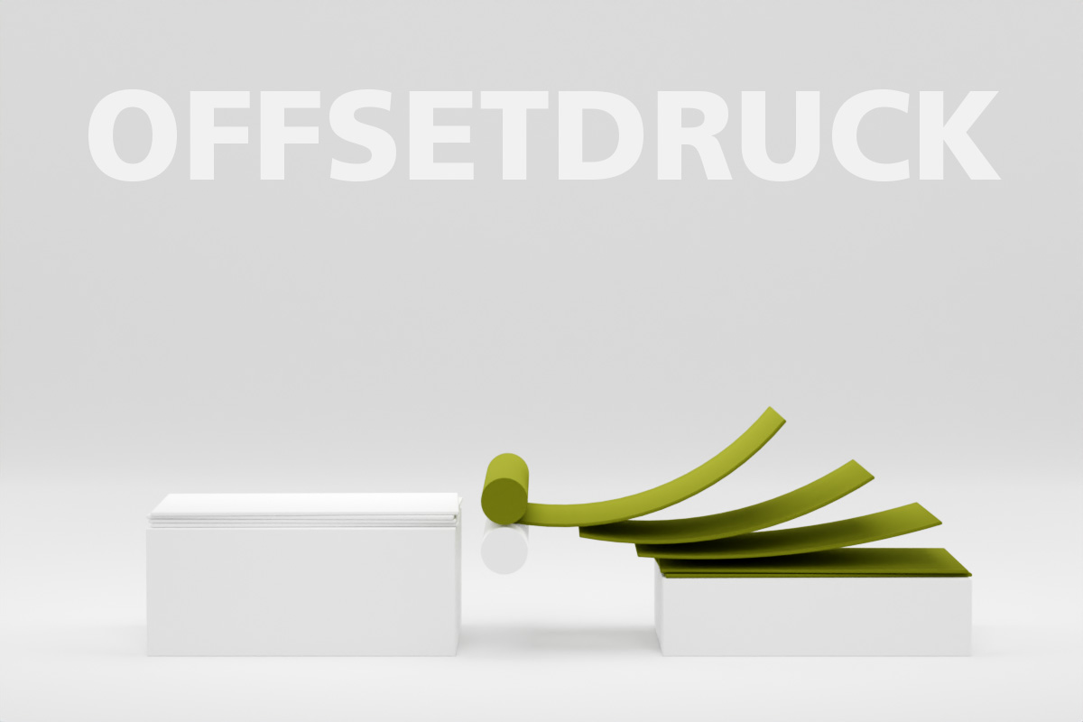 Offset printing - printed top quality by the meter